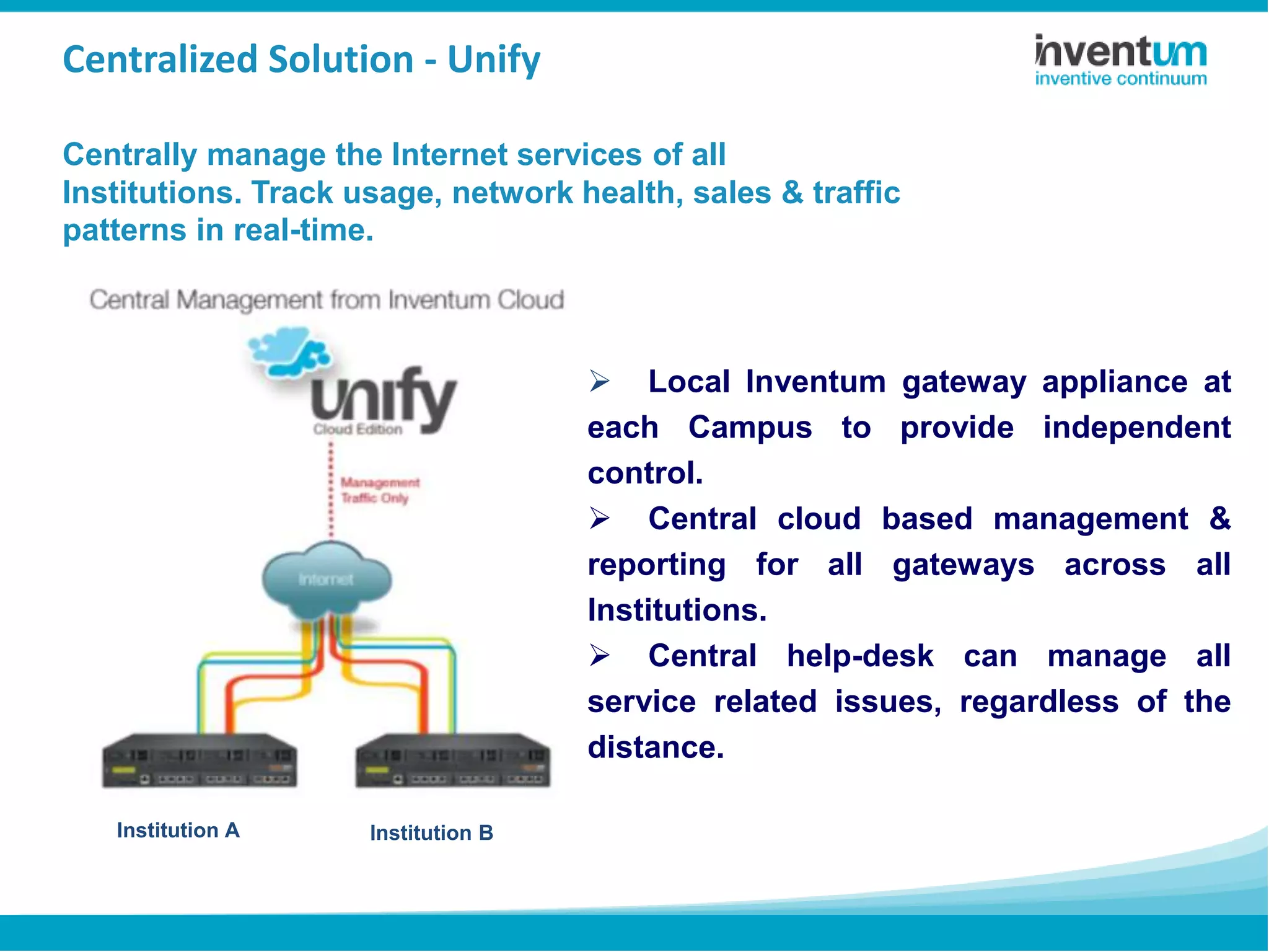 Inventum Technologies : Campus WiFi | PPTX