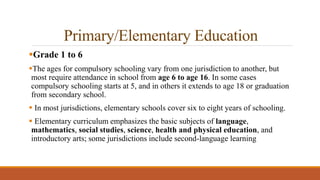 Presentation canada education system | PPTX