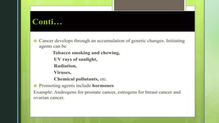 Presentation cancer ppt.pptx pharmacology | PPTX