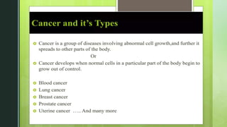 Presentation cancer ppt.pptx pharmacology | PPTX