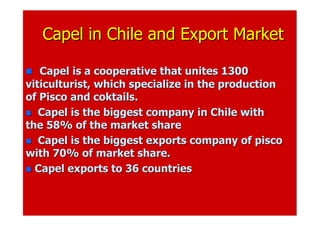 Chilean Pisco with Capel | PDF