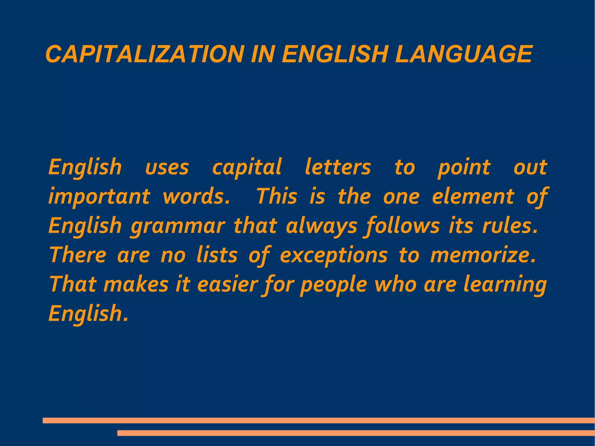 Presentation Capitalization | ODP