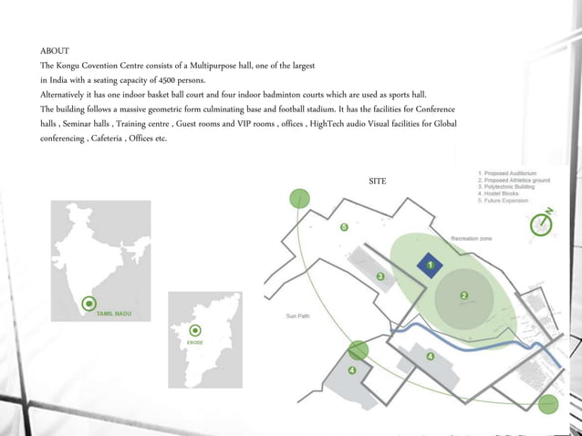 Presentation case study convention center | PPTX | Civil Engineering ...