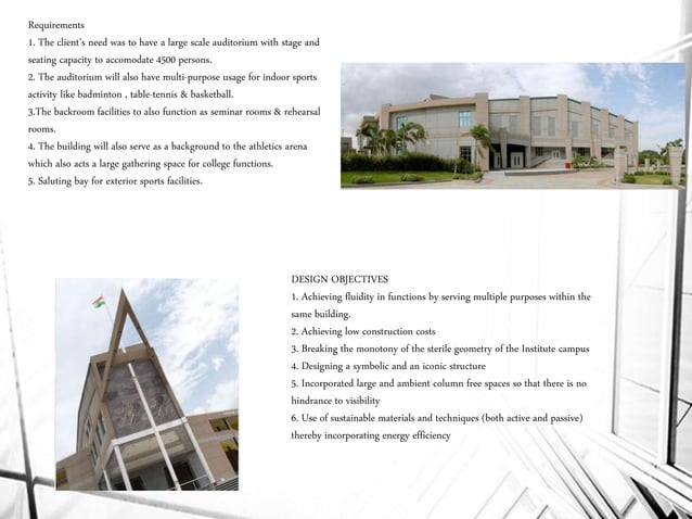 Presentation case study convention center | PPTX | Civil Engineering ...