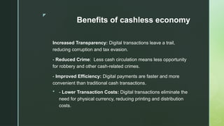 Power point presentations on cashless economy | PPTX