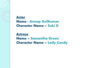 Presentation cast | PPT