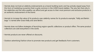 Presentation cb luxury brands and how their marketing is different from ...