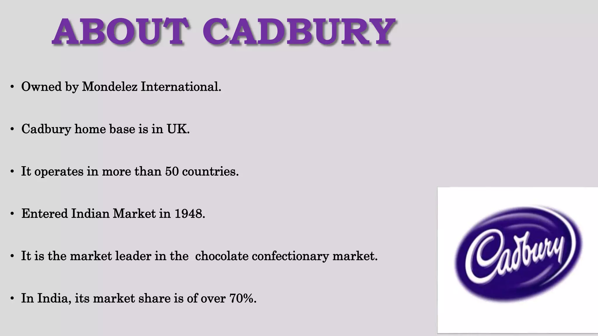 Cadbury Marketing and its effect on consumer behaviour | PPTX