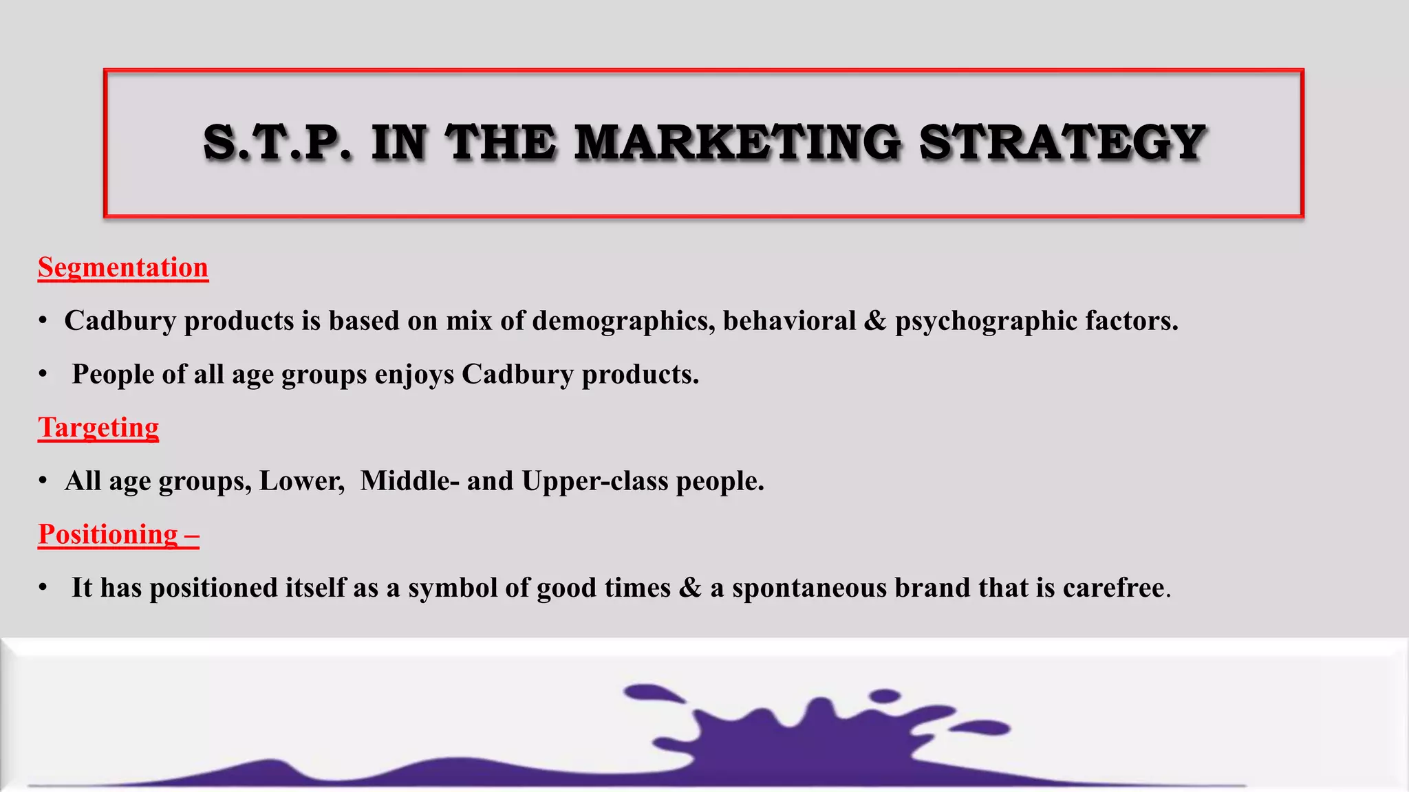 Cadbury Marketing and its effect on consumer behaviour | PPTX
