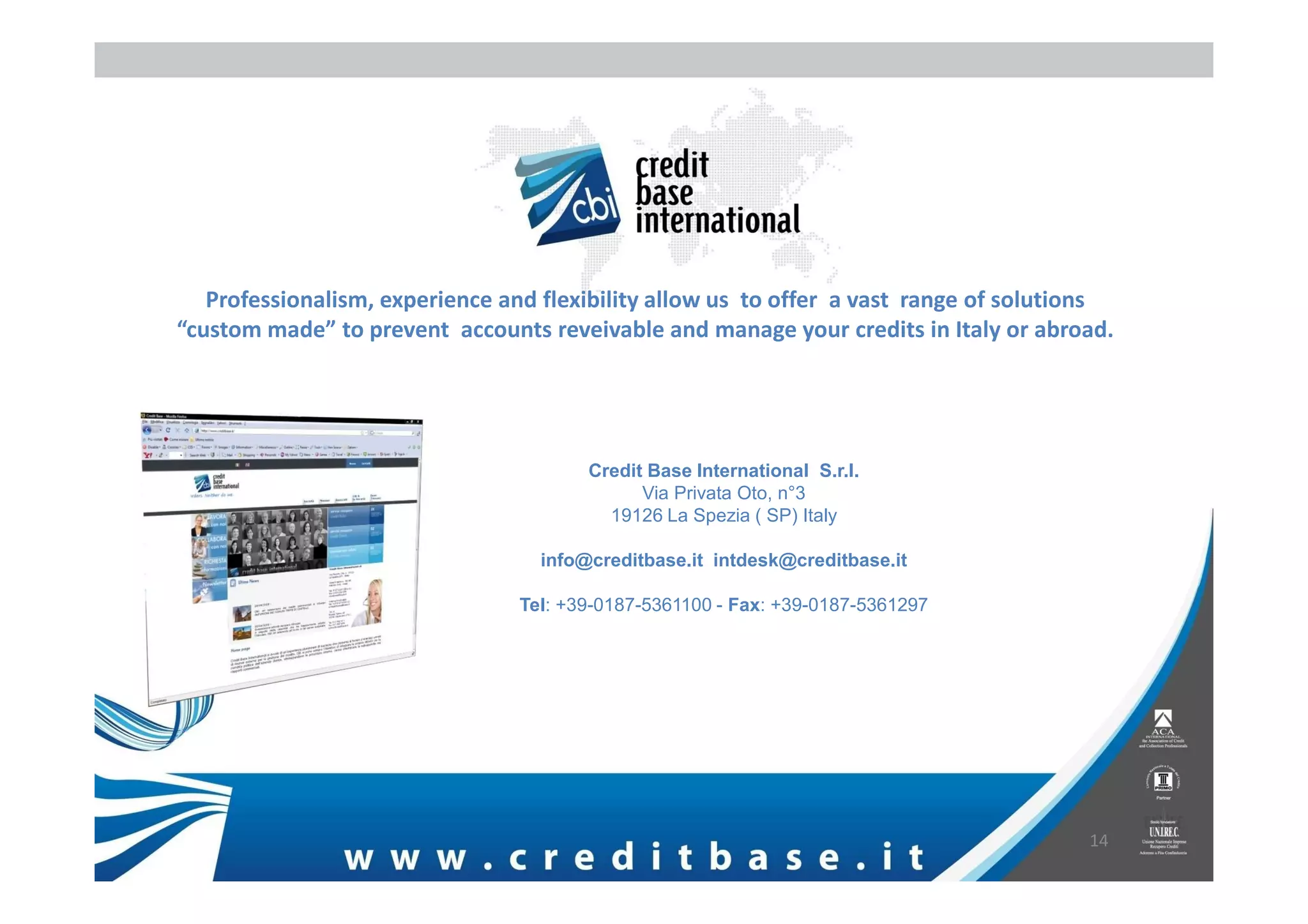 Credit Base International Italy | PPT