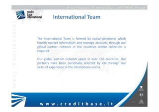 Credit Base International Italy | PPT