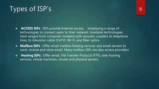 Internet Service Provider | PPTX