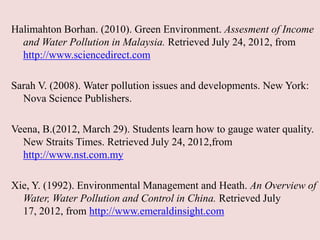 water pollution | PPT