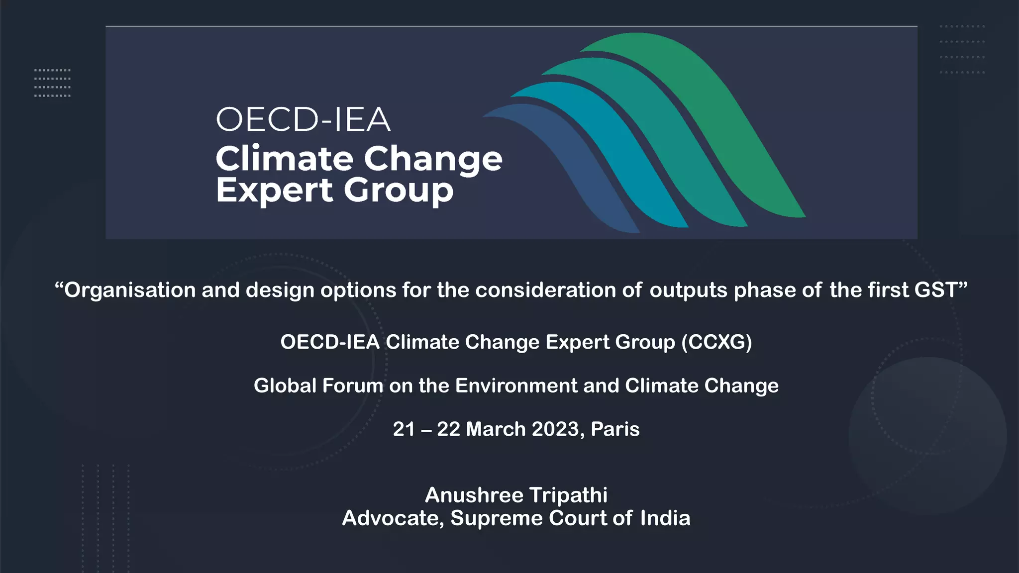 CCXG Forum, March 2023, Anushree Tripathi | PDF