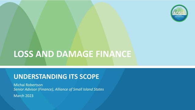 CCXG Forum, March 2023, Michai Robertson | PPT