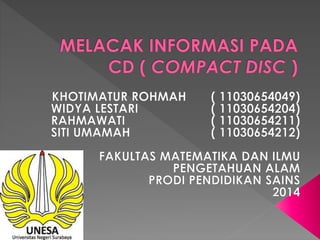 Presentation cd | PPT