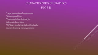 Presentation on graphics processing unit (GPU) | PPTX
