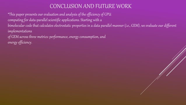 Presentation On Graphics Processing Unit Gpu Ppt