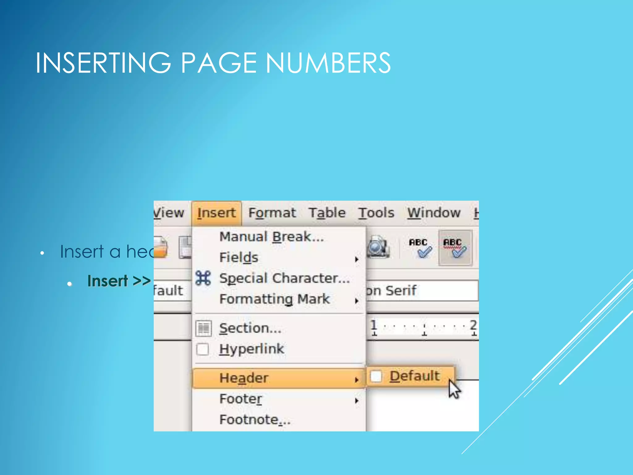 Openoffice writer | PPTX
