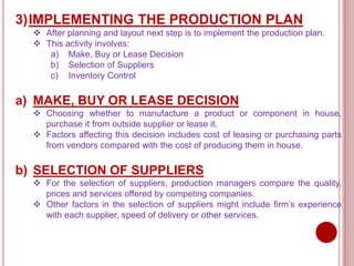 Production and Operations Management | PPT