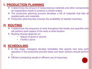 Production and Operations Management | PPT