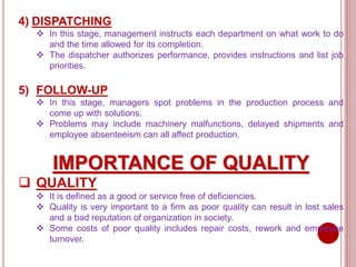 Production and Operations Management | PPTX