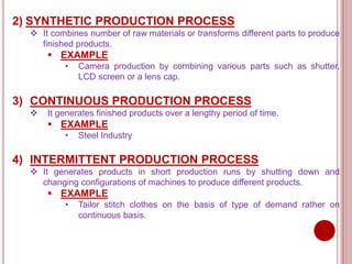 Production and Operations Management | PPT
