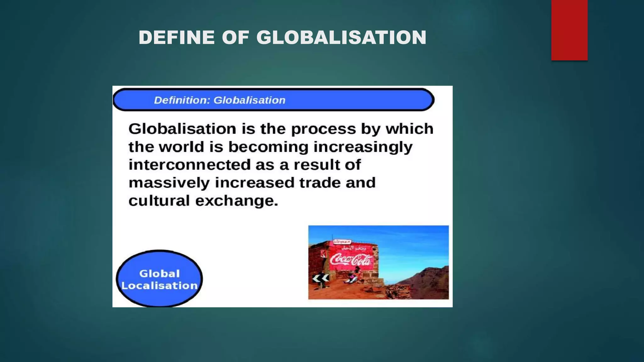 Globalisation and world region | PPT