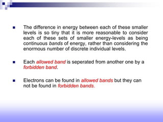 ENERGY BANDS AND EFFECTIVE MASSppt | PPT