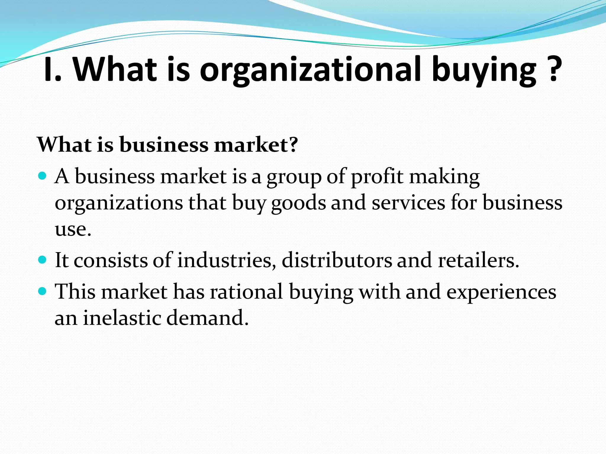 Analyzing Business Market | PPTX