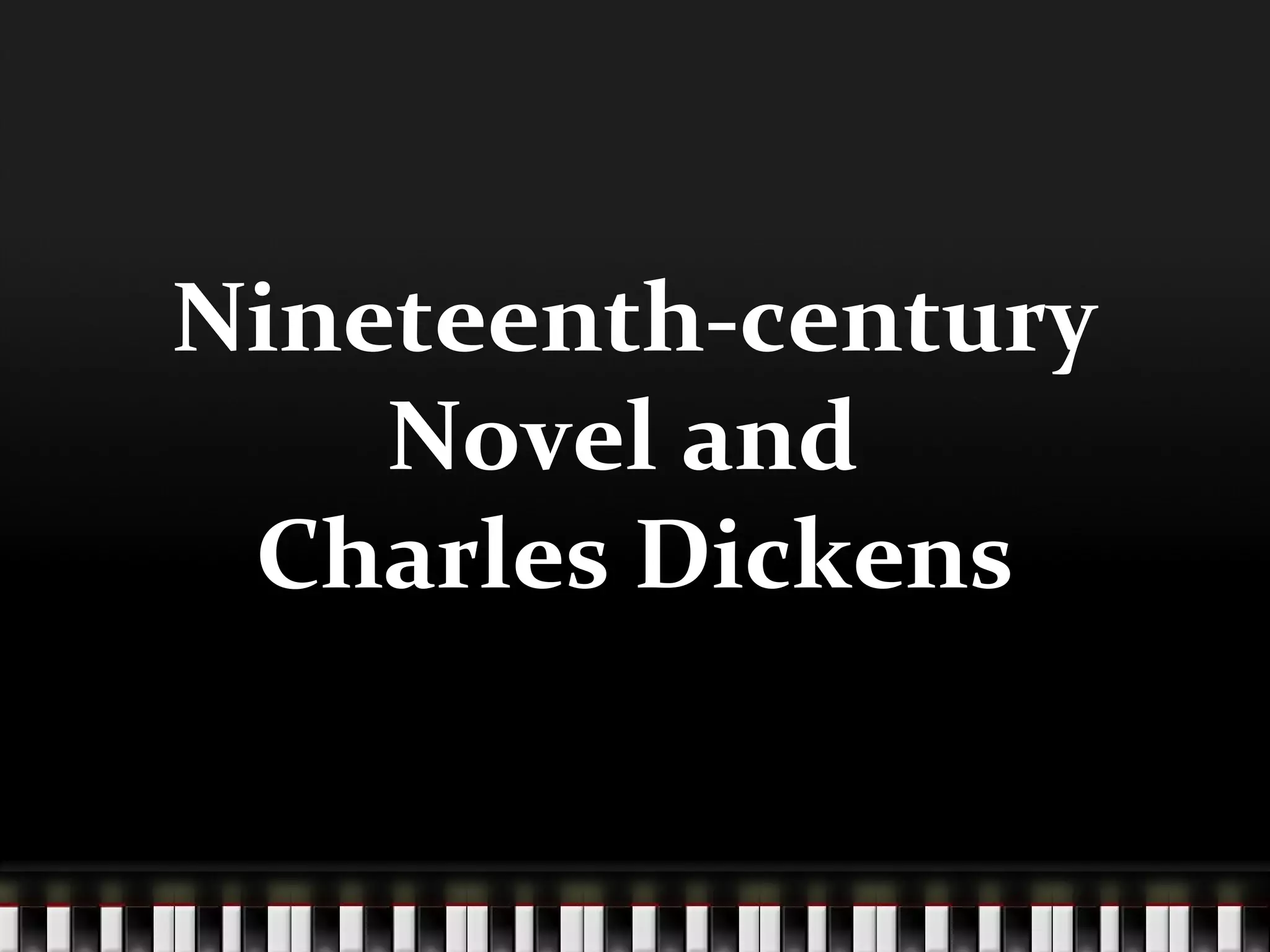 Presentation Charles Dickens | PPT