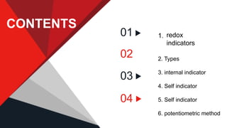 Redox indicators | PDF