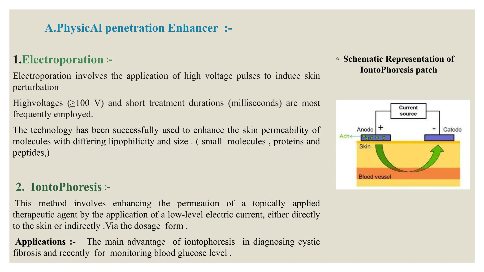 Permeation enhancer of Transdermal drug delivery system | PPTX