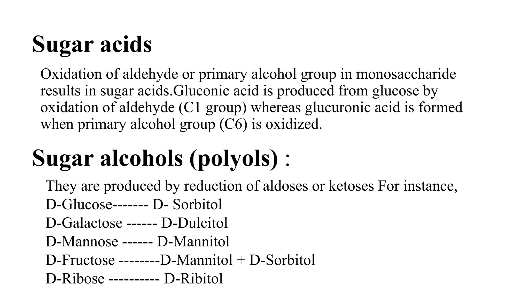 Biochemistry of Carbohydrates | PPTX