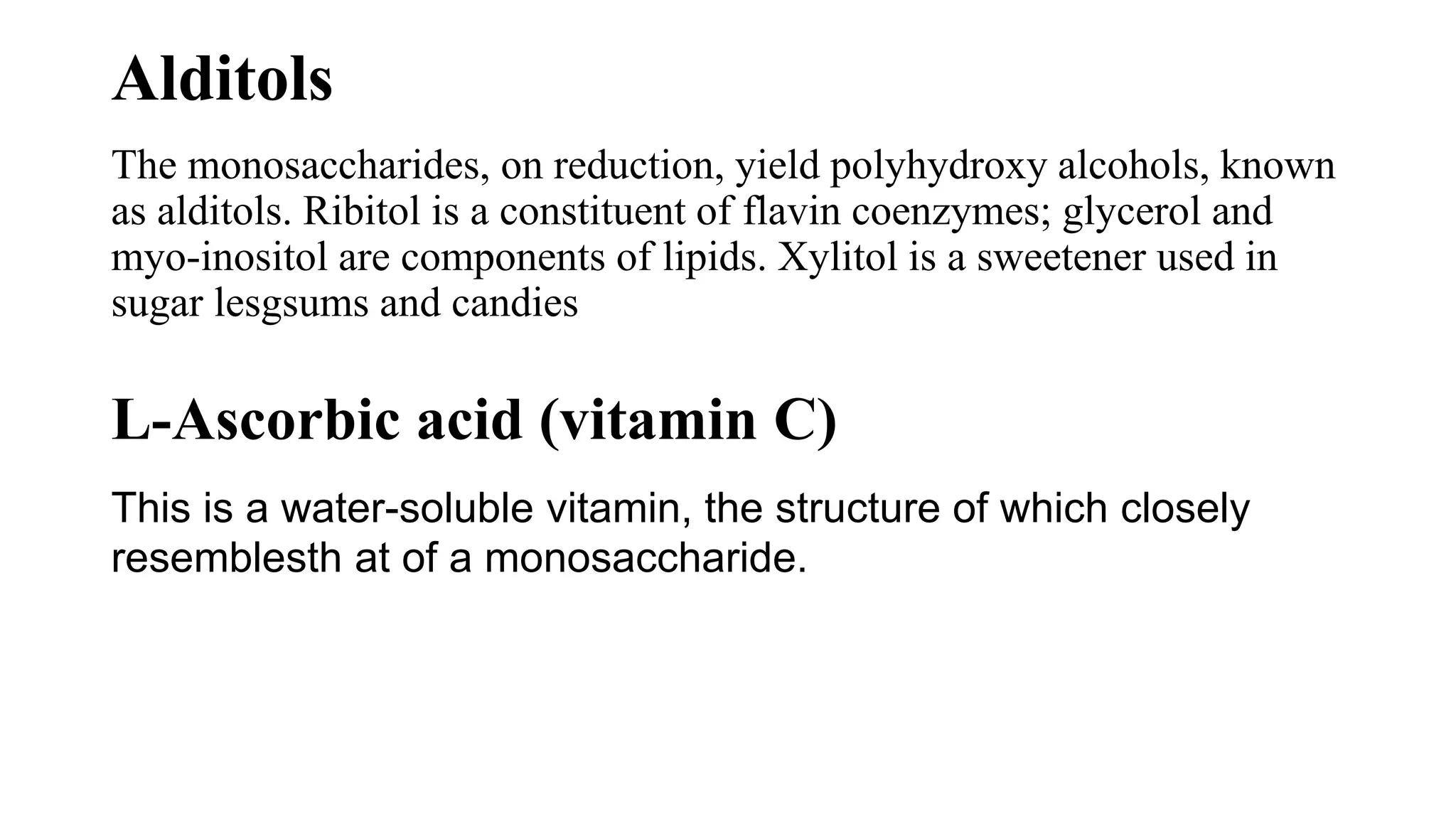 Biochemistry of Carbohydrates | PPTX