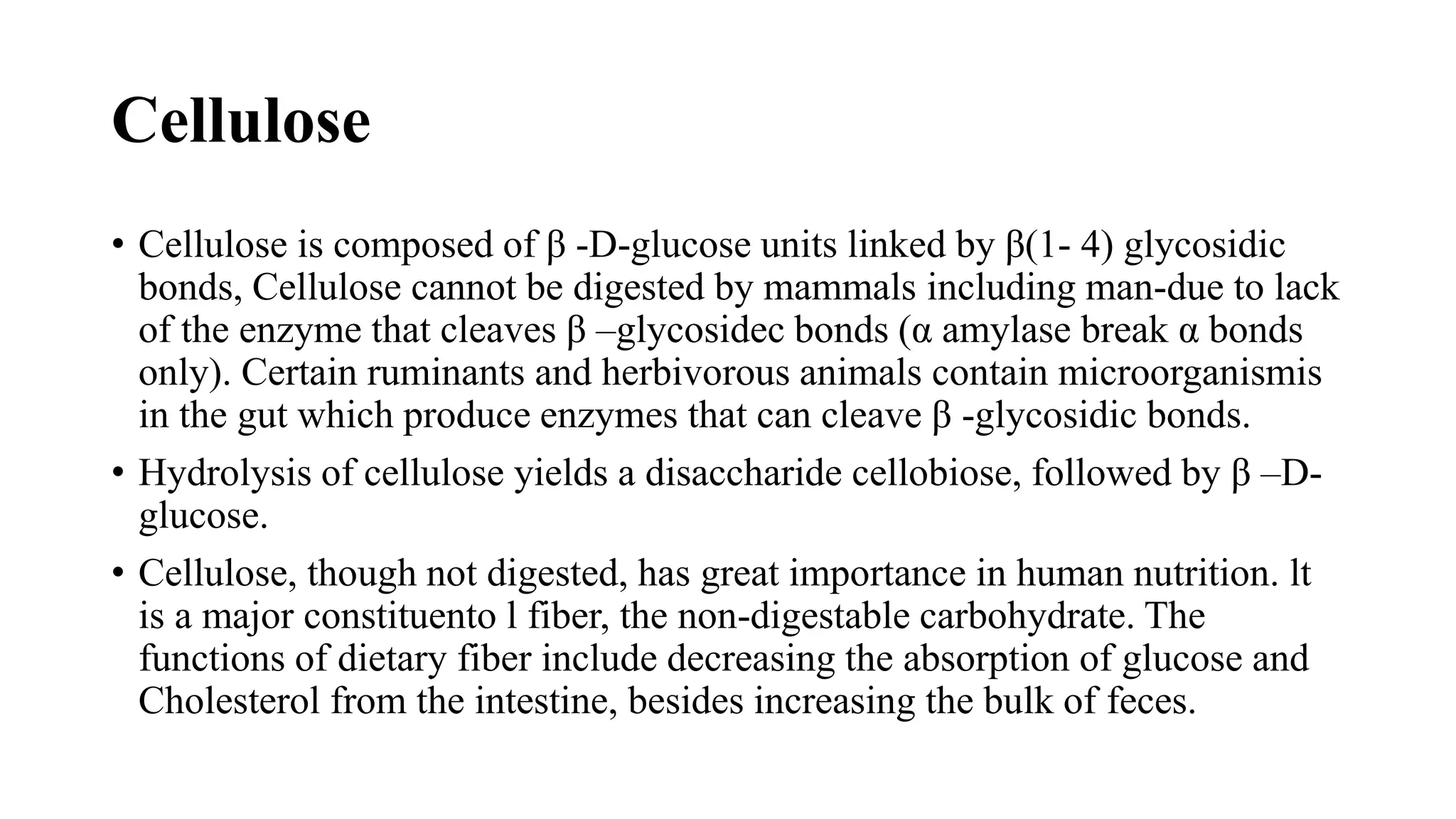 Biochemistry of Carbohydrates | PPTX