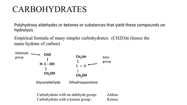 Biochemistry of Carbohydrates | PPTX | Chemistry | Science