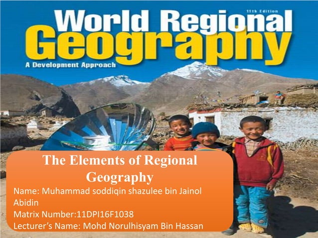world regional geography | PPTX
