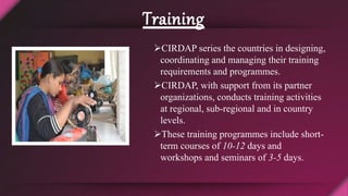 CIRDAP_Centre on Integrated Rural Development for Asia and the Pacific ...