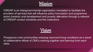 CIRDAP_Centre on Integrated Rural Development for Asia and the Pacific ...