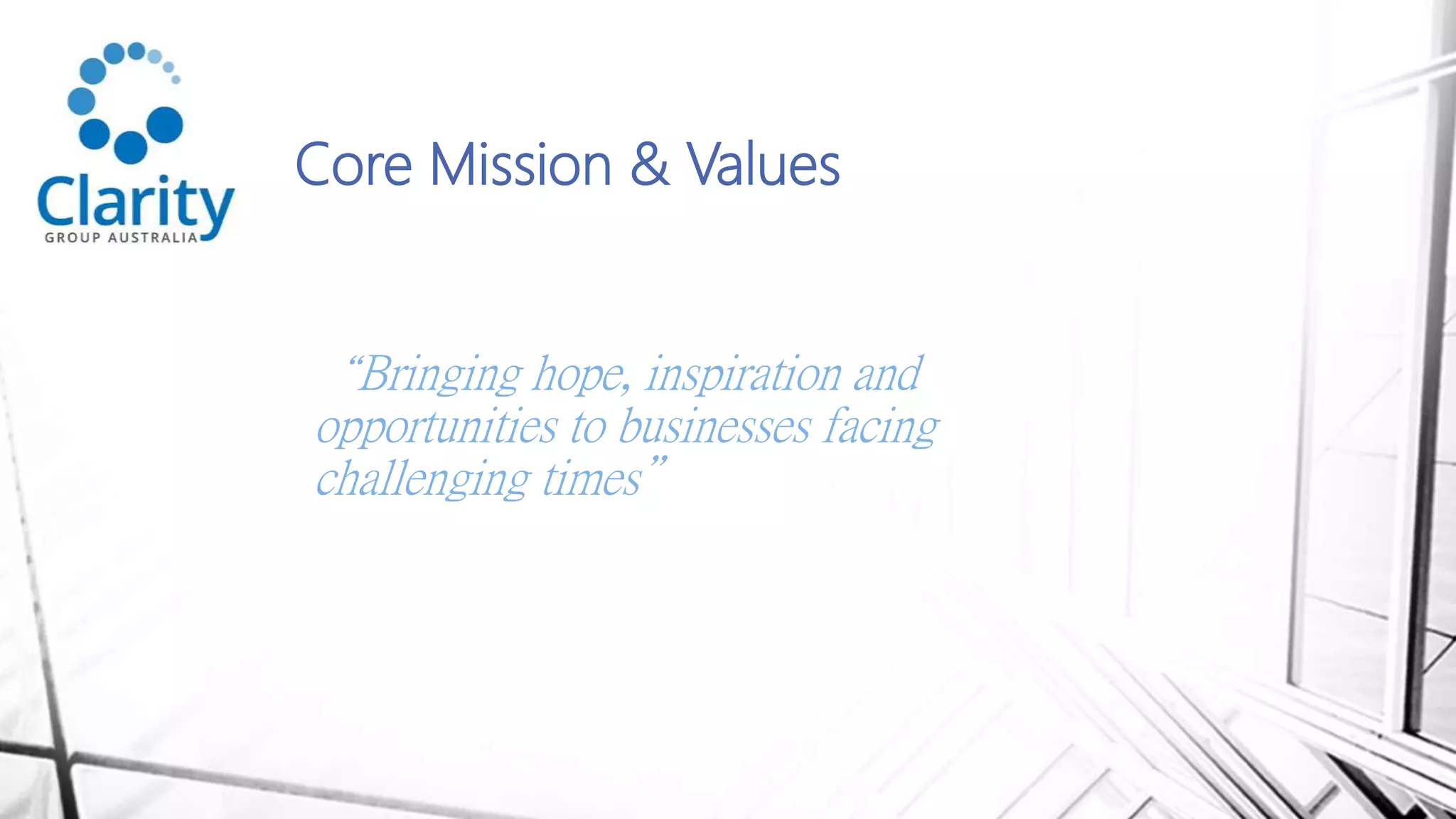 Introduction to Clarity Group Australia | PPT