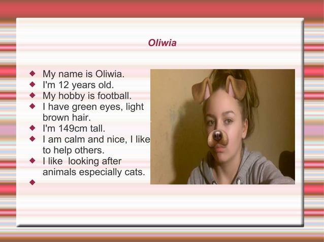 Presentation class 6c from gdansk | PPT