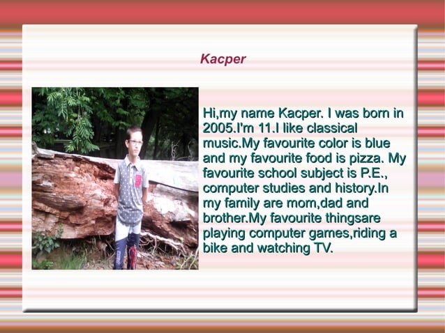 Presentation class 6c from gdansk | PPT