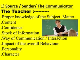 Presentation classroom communication | PPTX