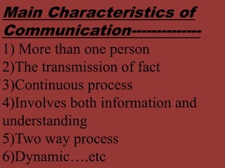 Presentation classroom communication | PPTX