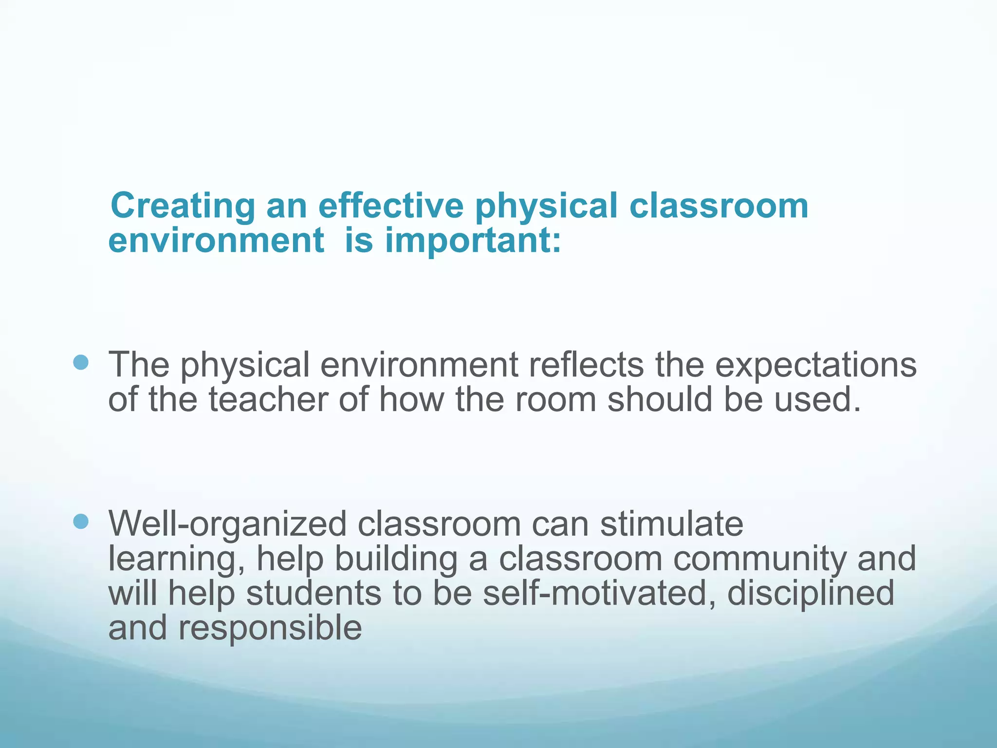 Presentation classroom management | PPTX