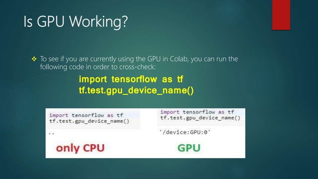 Introduction to using google colab | PPTX | Computing | Technology ...