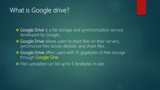 Introduction to using google colab | PPTX