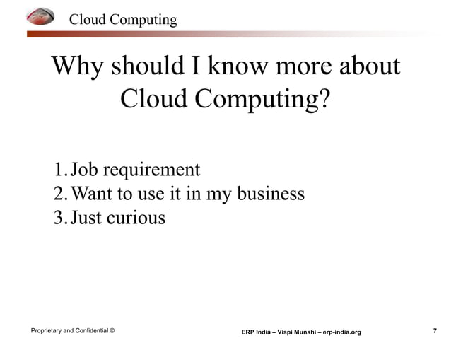 Presentation cloud computing ama nov14 | PPT