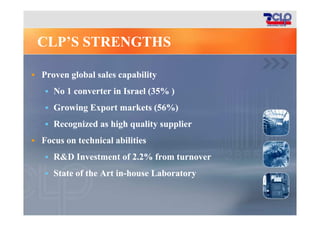 Presentation clp | PDF